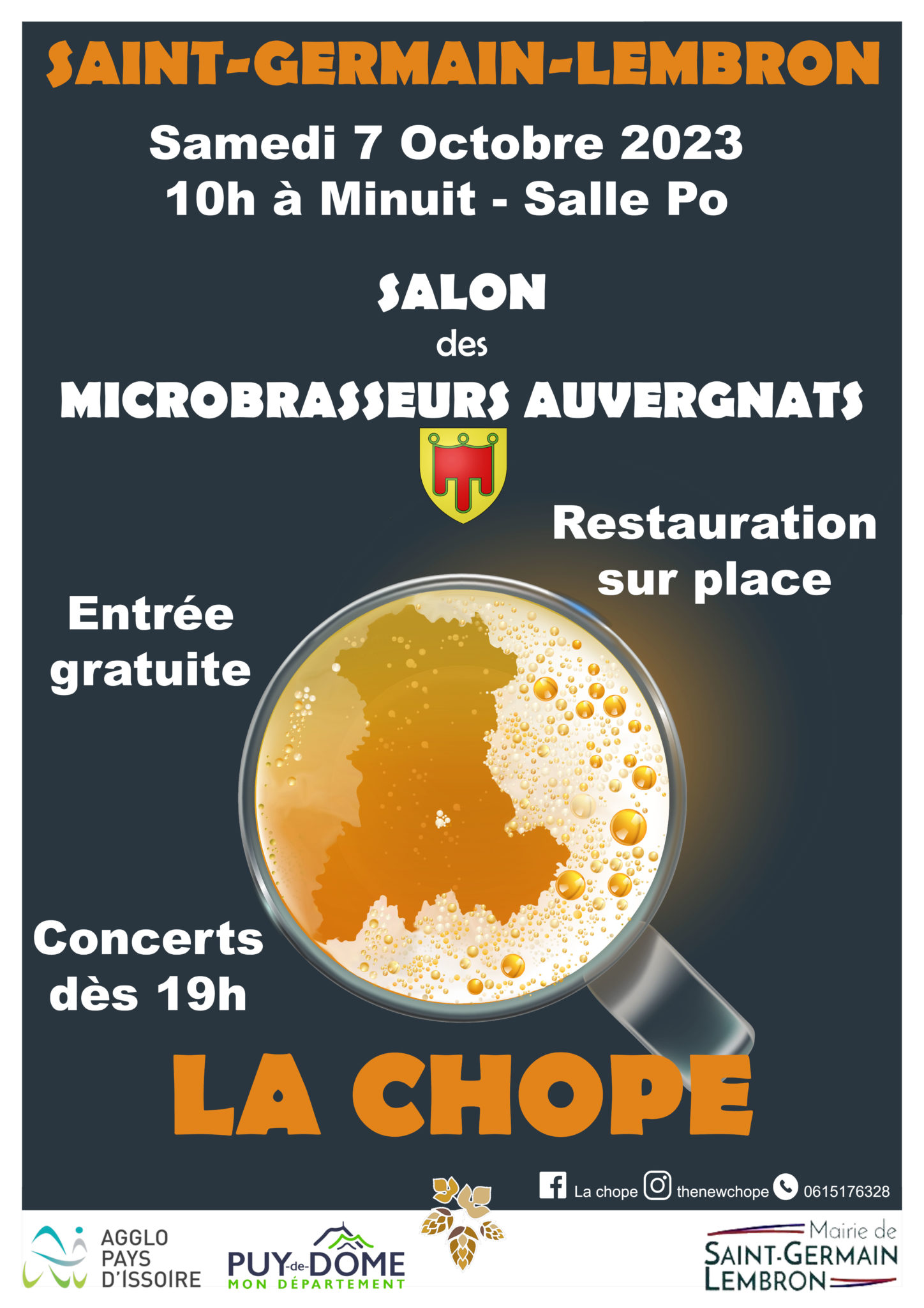La Chope – 7 octobre - Saint Germain Lembron