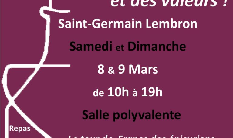 29ème LembroVin - Saint Germain Lembron