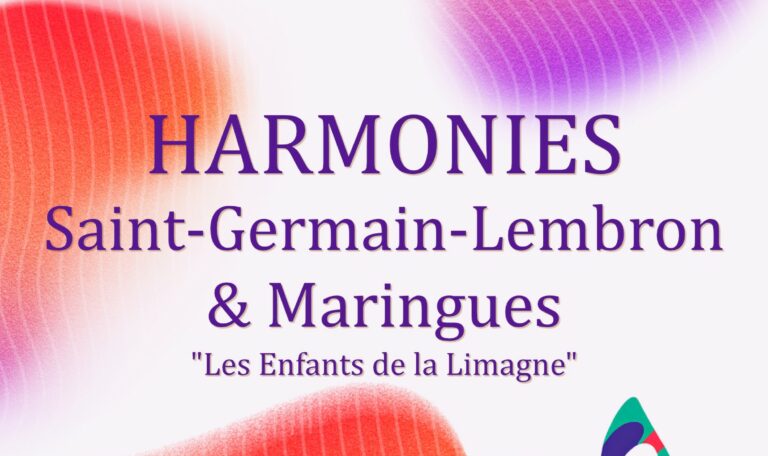 CONCERT Harmonies SAINT-GERMAIN-LEMBRON & MARINGUES – samedi 3 MAI ...