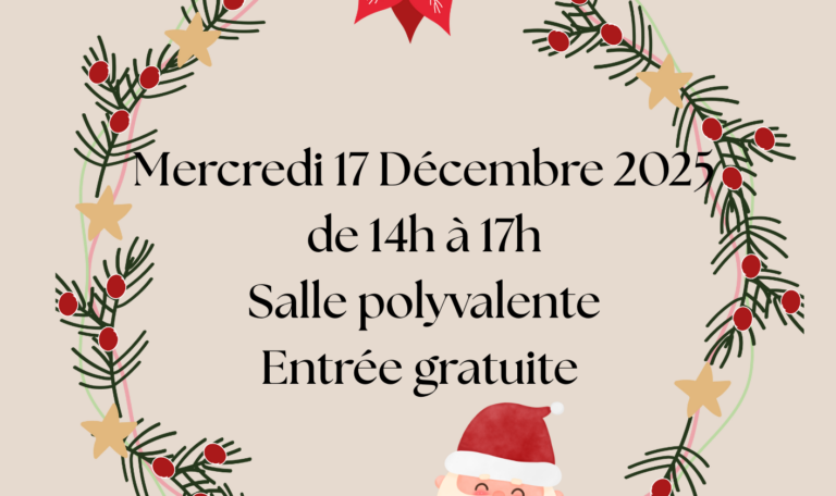 Après-midi récréatif- mercredi 17 décembre 2025 de 14h00 à 17h00 ...